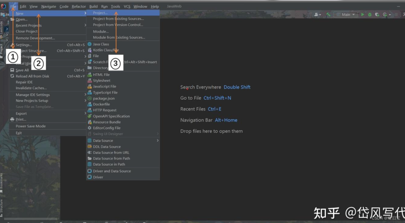 2023版本IDEA创建JavaWeb项目（附有图文详解）_idea2023创建javaweb项目-CSDN博客
