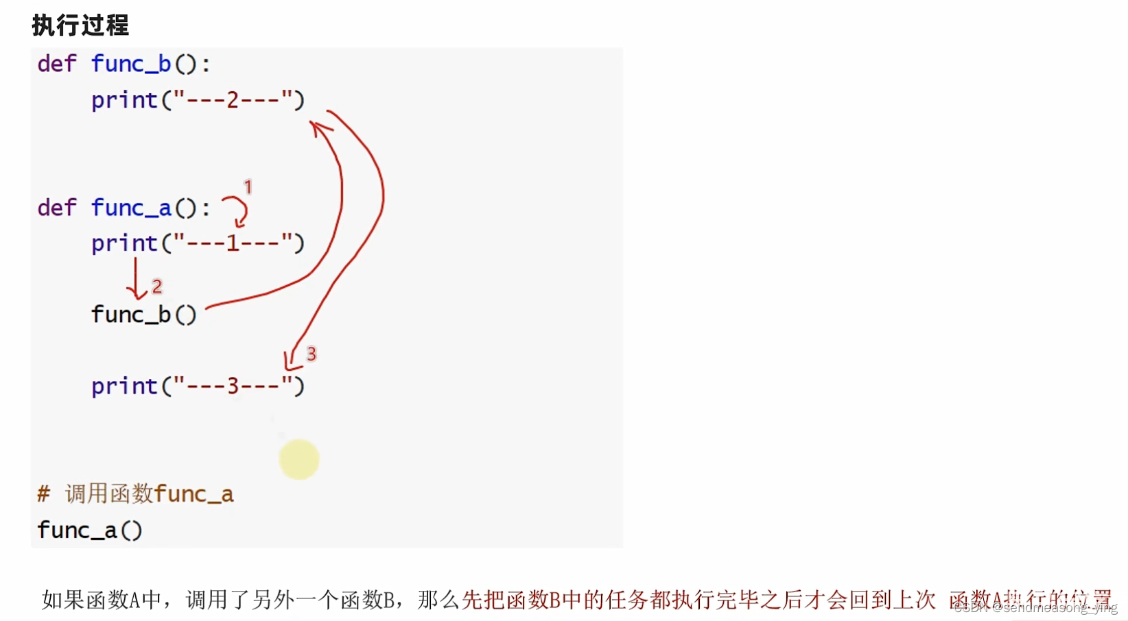 Python之continue和break、函数的基础定义语法、函数的传入参数、函数的返回值定义语法、函数返回值之none类型、函数的说明文档