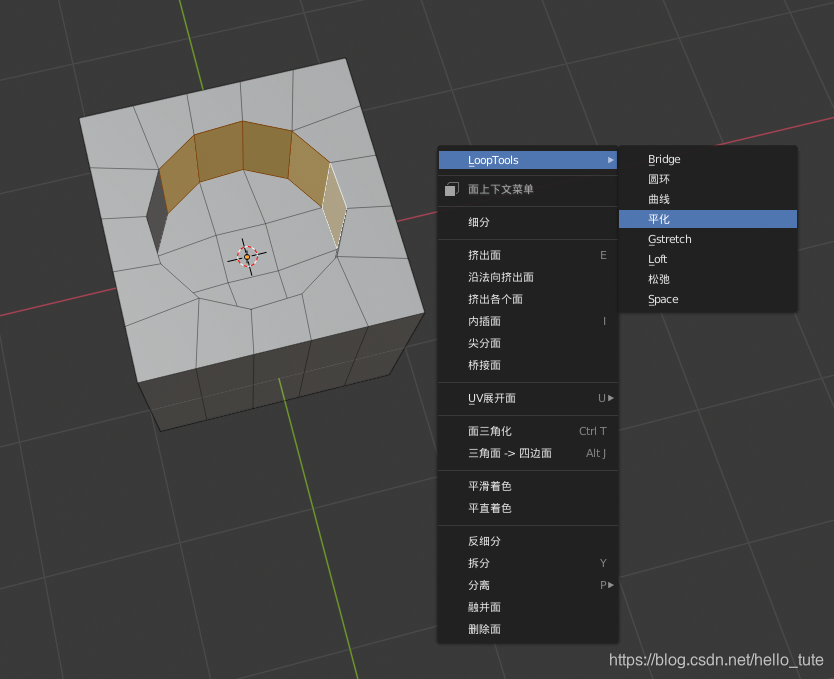 Blender建模模块：超实用插件LoopTools-CSDN博客
