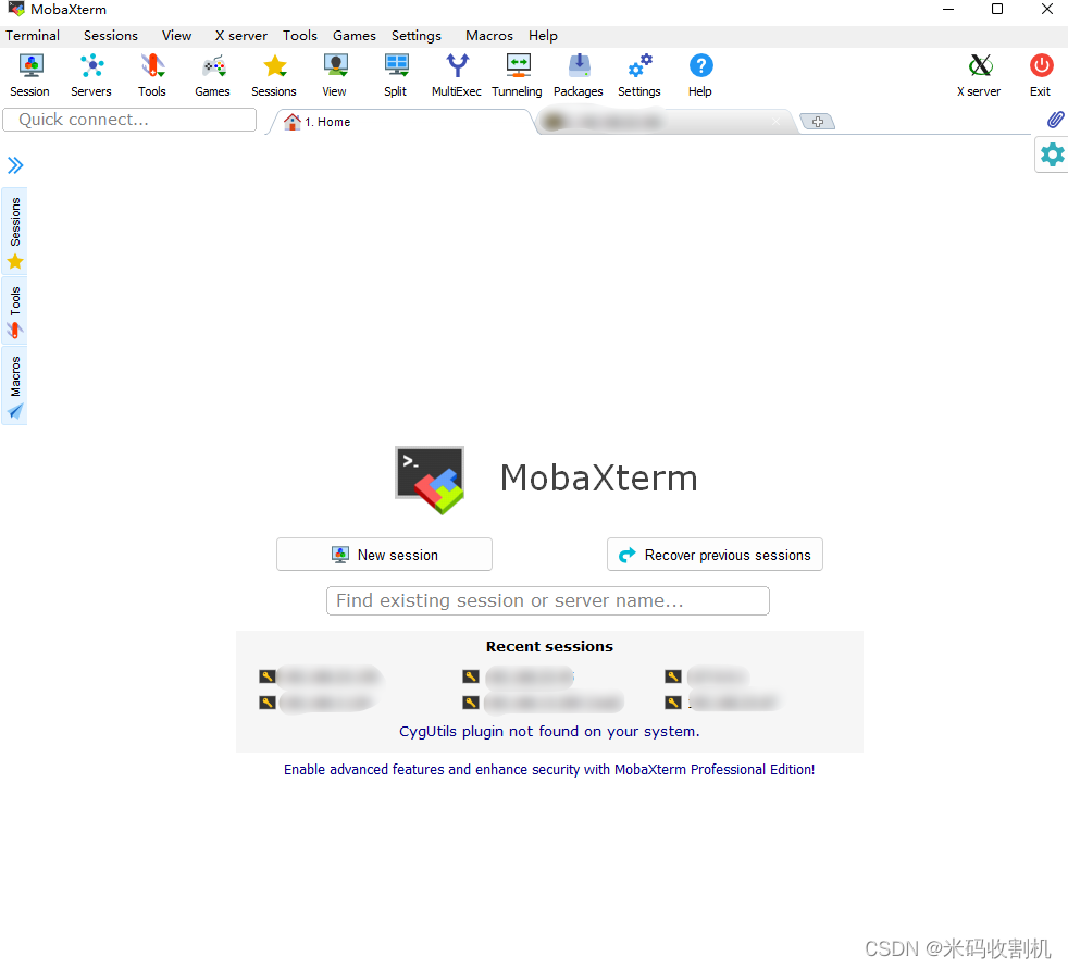 【ubuntu】MobaXtem远程登录ubuntu系统（或虚拟机）_ubuntu mobaxterm-CSDN博客