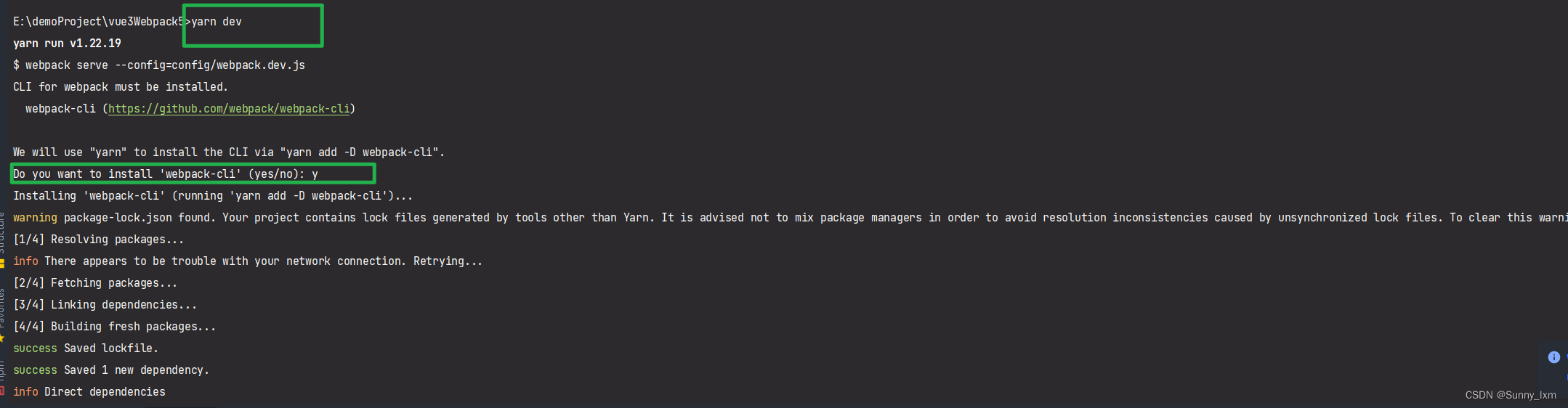 vue3+webpack5搭建项目_vue3 使用webpack5-CSDN博客