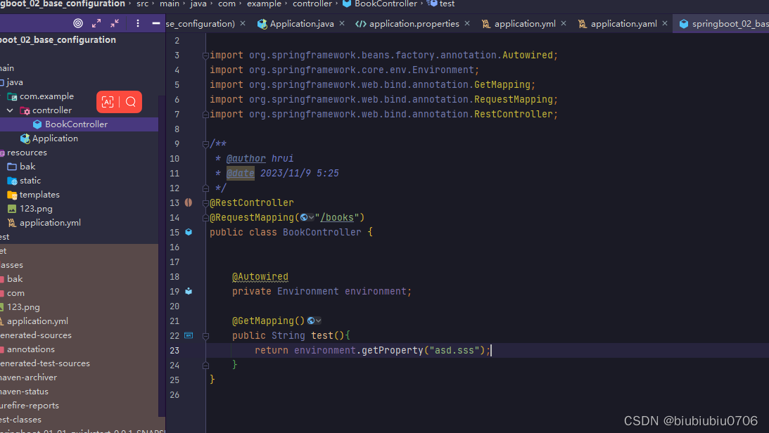 SpringBoot中的Environment-CSDN博客