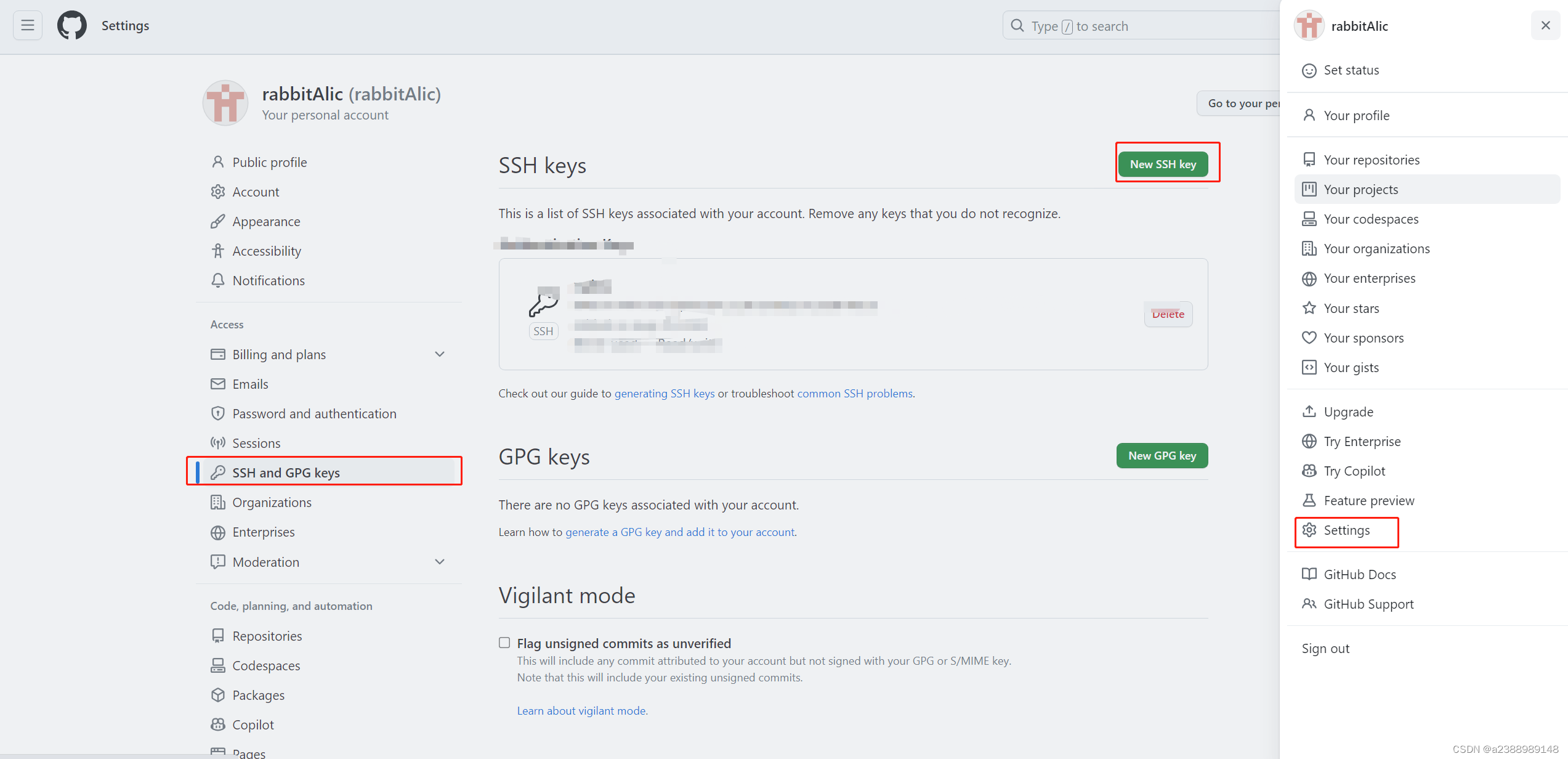 上传项目到github 并且配置ssh秘钥 ppk_github 生成ppk-CSDN博客