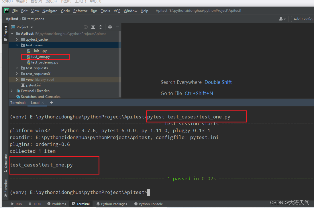 ptest基础用法04：指定目录、文件执行用例以及配置testpaths_pytest怎么执行指定文件或目录-CSDN博客