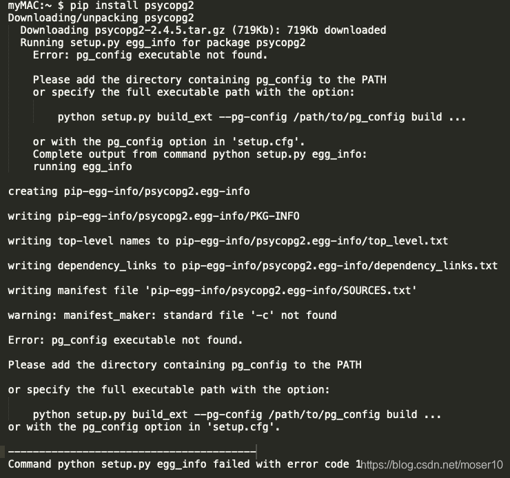 gem install pg失败-CSDN博客