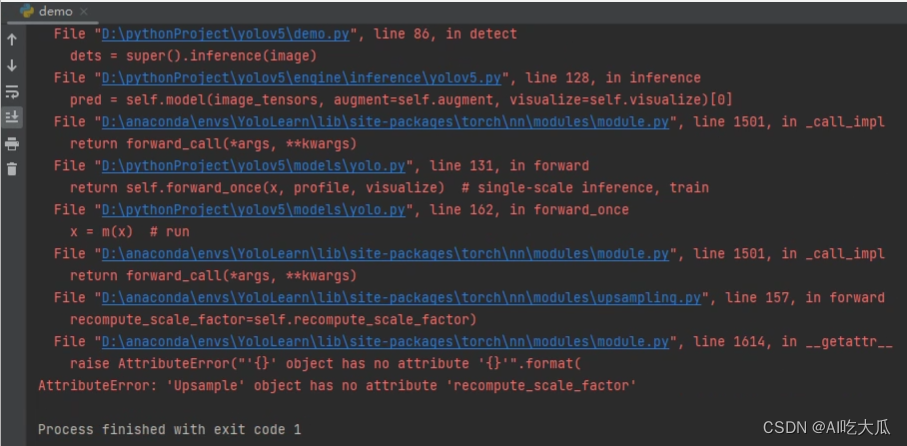 YOLOv5 BUG修复记录_collecting torch>=1.7.0 (from -r requirements.txt -CSDN博客