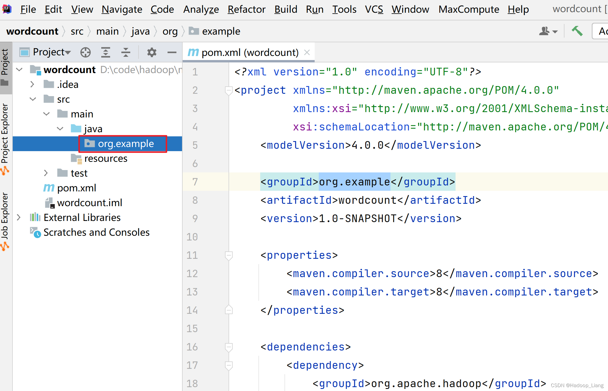 MapReduce WordCount程序实践（IDEA版）_idea mapreduce-CSDN博客