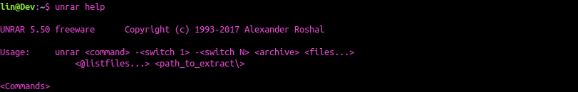 Ubuntu下rar格式压缩文件的处理及rar、unrar命令详解_rar 压缩图像 ubuntu-CSDN博客