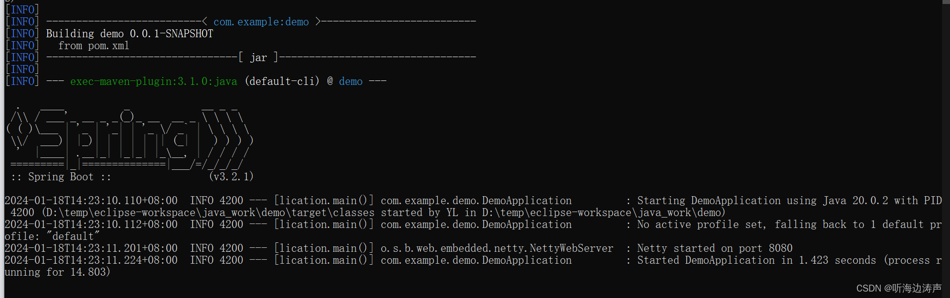 在spring的https://start.spring.io/上创建一个简单的web 服务工程-CSDN博客