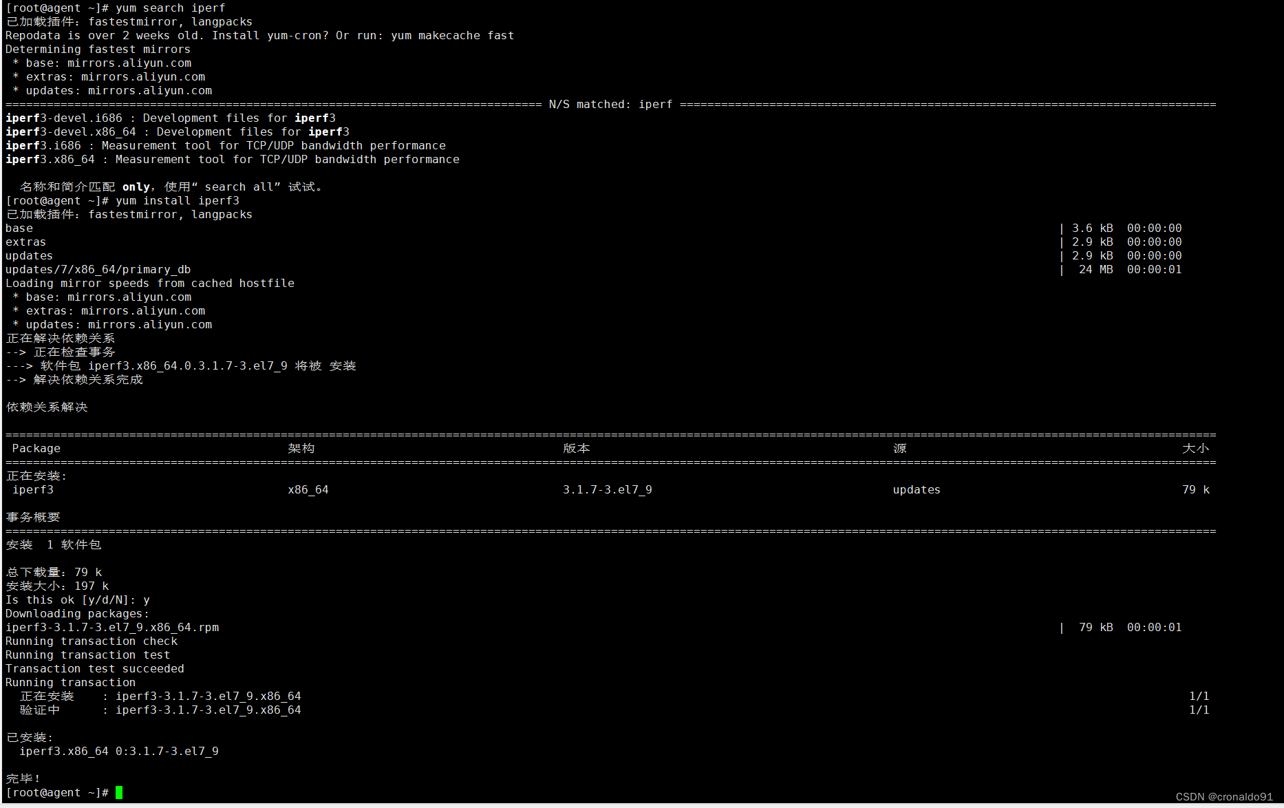 性能分析与调优: Linux 使用 iperf3 进行TCP网络吞吐量测试_linux iperf3测试-CSDN博客