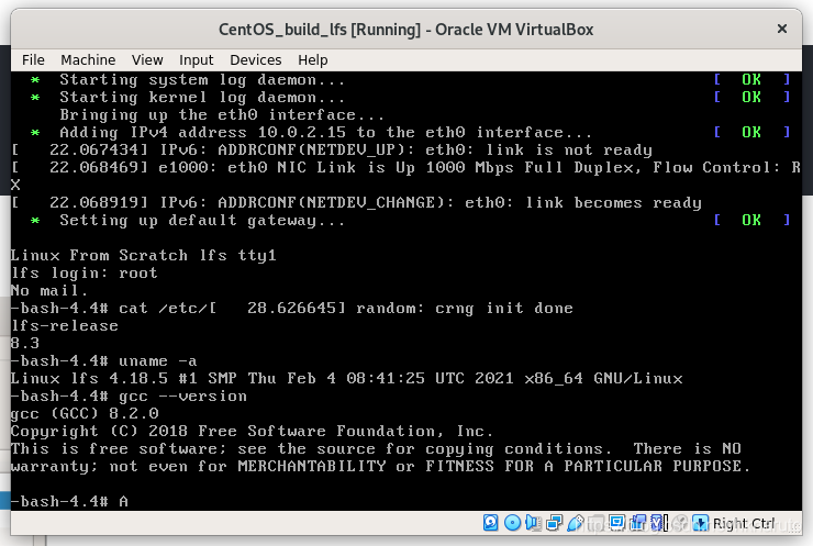 Linux From Scratch docker lfs build 在Fedora 31 Linux上自己动手从源码一步一步编译出一个x86_64架构LFS Linux操作系统-CSDN博客