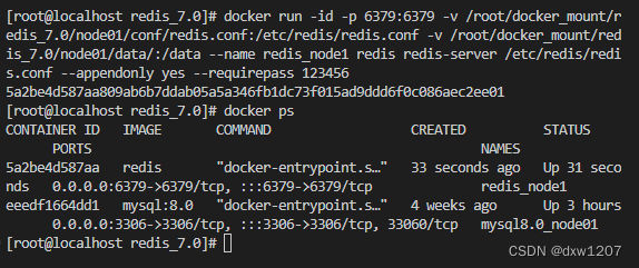 docker安装Redis7.0-CSDN博客