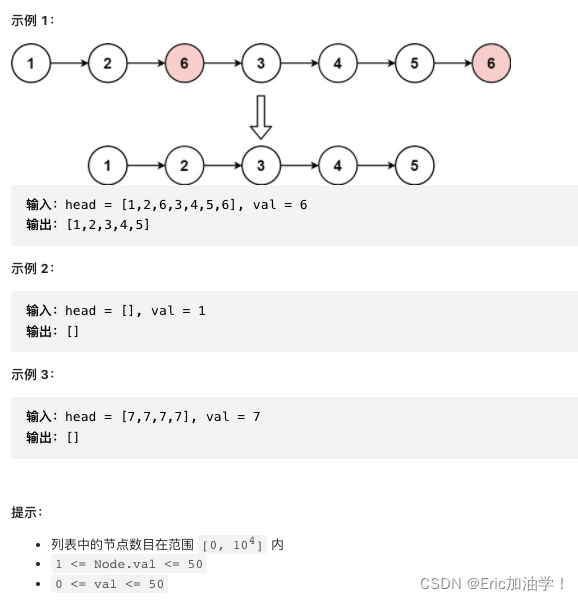 【LeetCode刷题】203 移除链表元素 java_head.next = removeelements(head.next, val);-CSDN博客