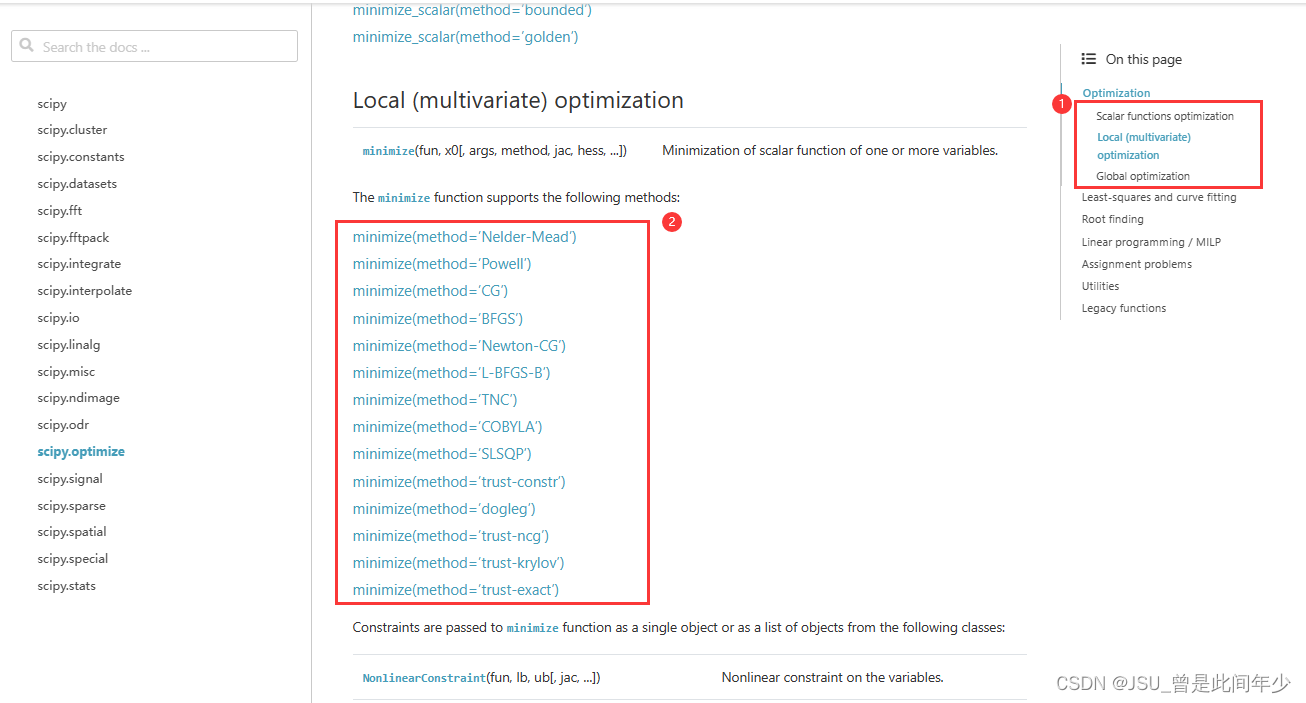 使用Scipy优化梯度下降问题_from scipy.optimize import minimize-CSDN博客