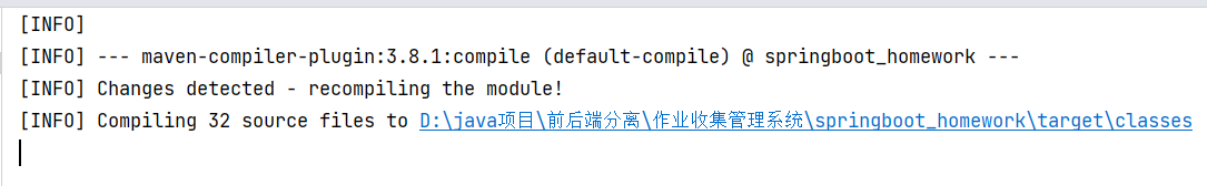 用IDEA打包springboot项目报错：--- maven-compiler-plugin:3.8.1:compile (default-compile) @ springboot ...