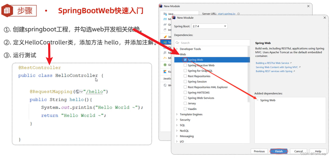 【Java Web】004 -- Maven & SpringBootWeb入门_springboot web maven-CSDN博客