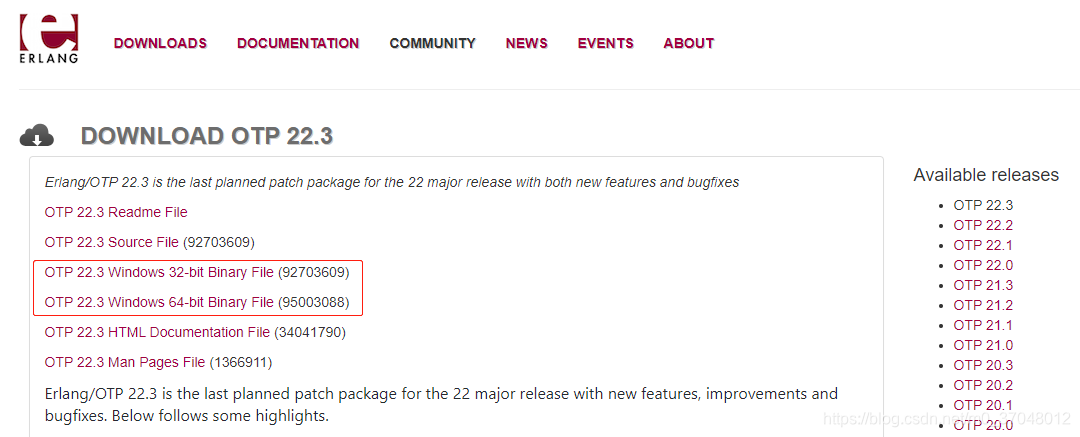 Win10 安装 Erlang OTP 22.3_win10安装erlang-CSDN博客