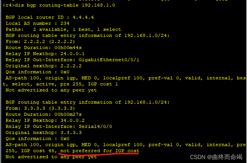 关于的BGP11条选路规则_bgp选路规则-CSDN博客
