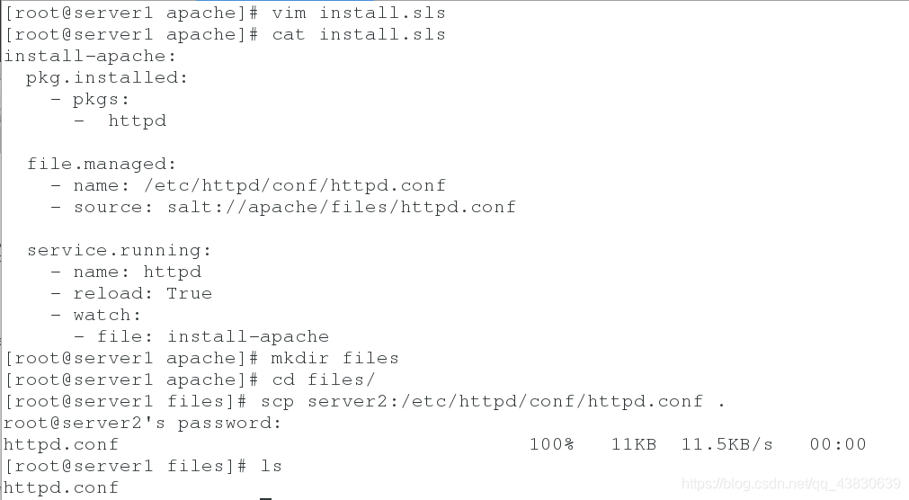 Linux之Saltstack远程管理工具（salt推送nginx和httpd）_linux salt-CSDN博客
