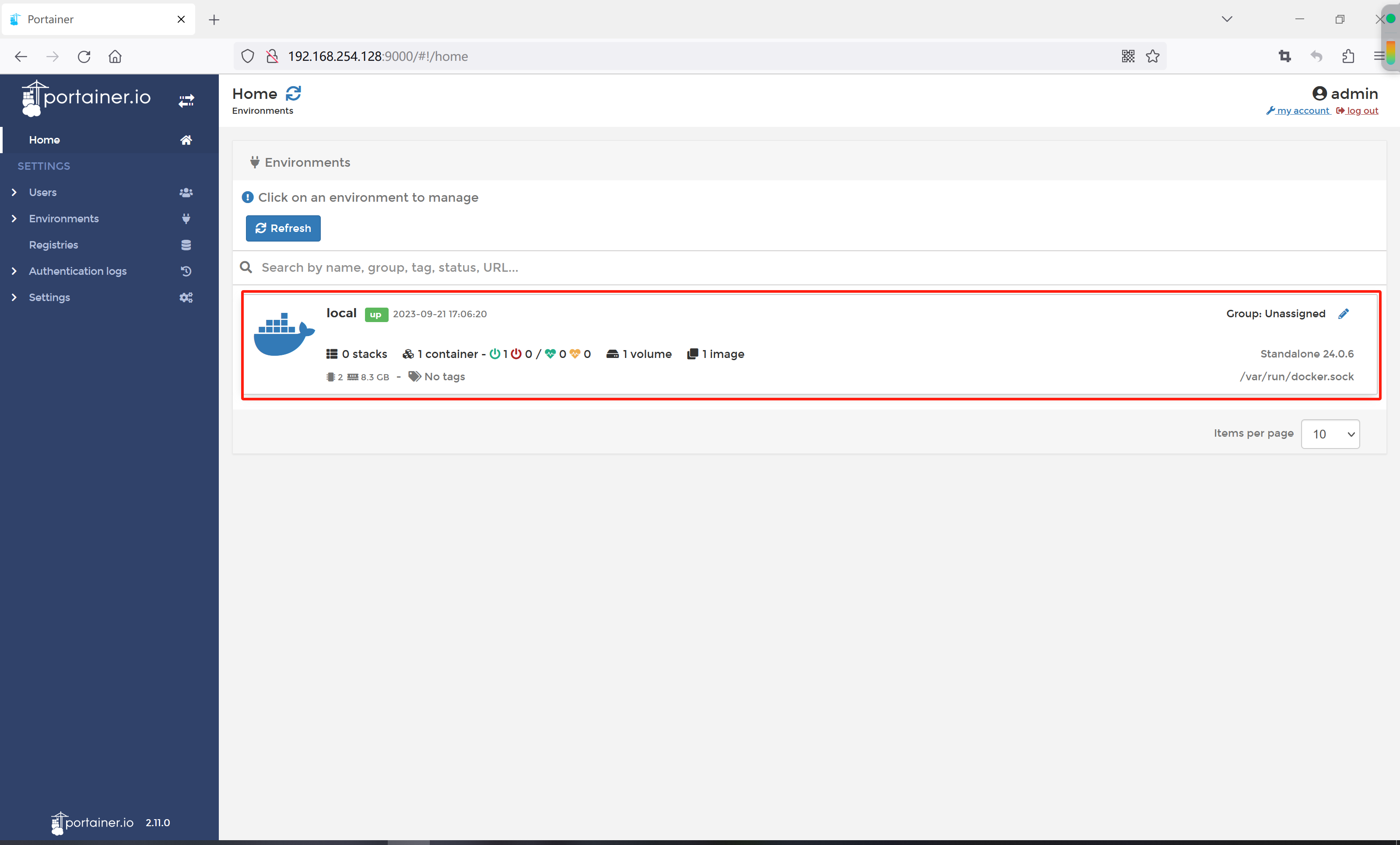 使用docker安装portainer-CSDN博客