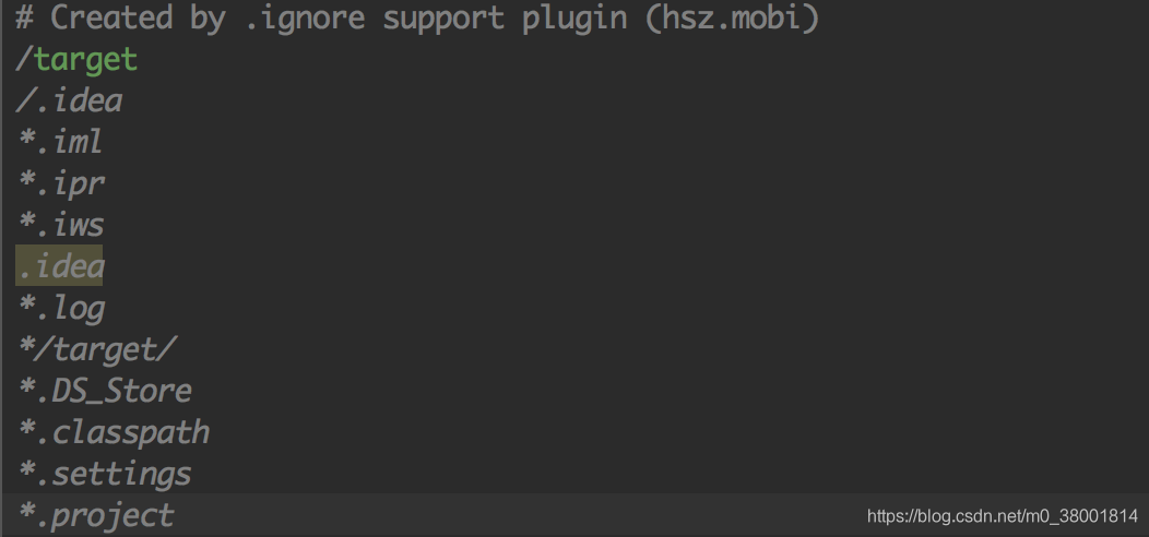 idea忽略.iml文件和.idea目录(.gitignore)_idea .iml需要git控制吗-CSDN博客