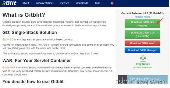 Gitblit服务器搭建及IDEA整合Git使用_idea gitblit-CSDN博客