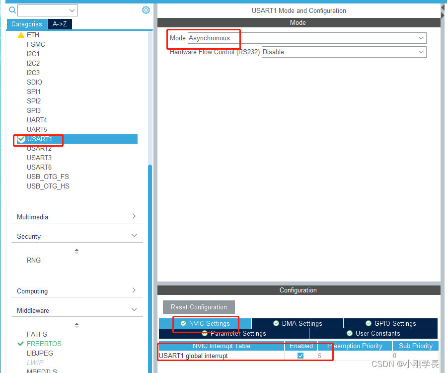 搭建STM32F407的Freertos系统（基于STM32CubeMX）_stm32f407 rtos-CSDN博客