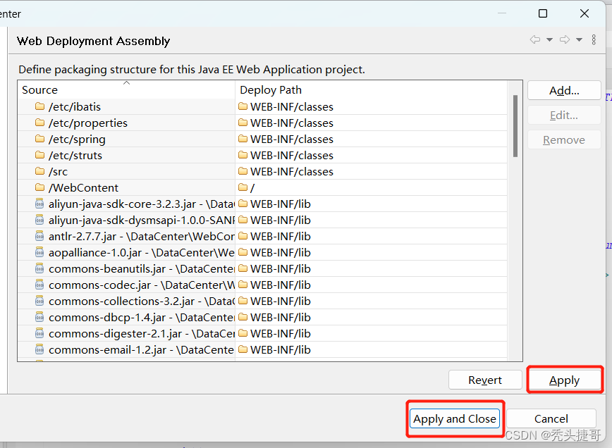Eclipse导入项目后，报错。严重 Error Configuring Application Listener Of Class 