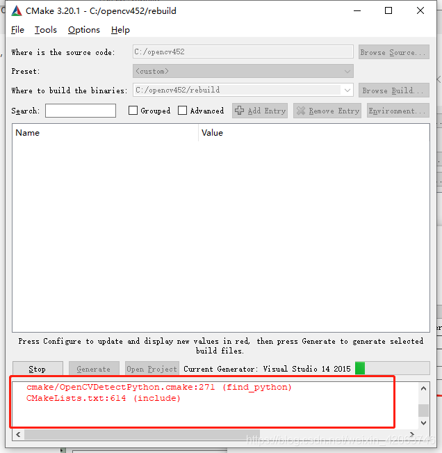 OpenCV4.5.2（+opencv_contrib）+CMake3.20.1+vs2017重新编译_重新编译opencv-CSDN博客