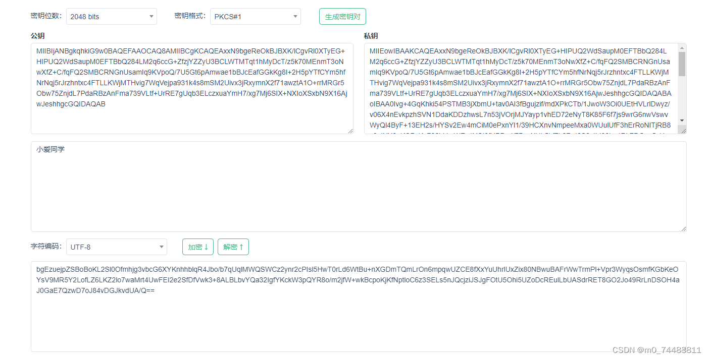 Spring Boot整合RSA与前端进行加密数据传输_rsa集成spring-CSDN博客