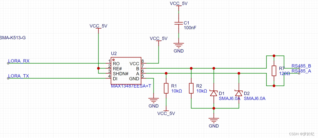 E32 Lora模块 TTL转485，收发自动切换485芯片，TTL电平不正常_ttl转485模块烧掉-CSDN博客