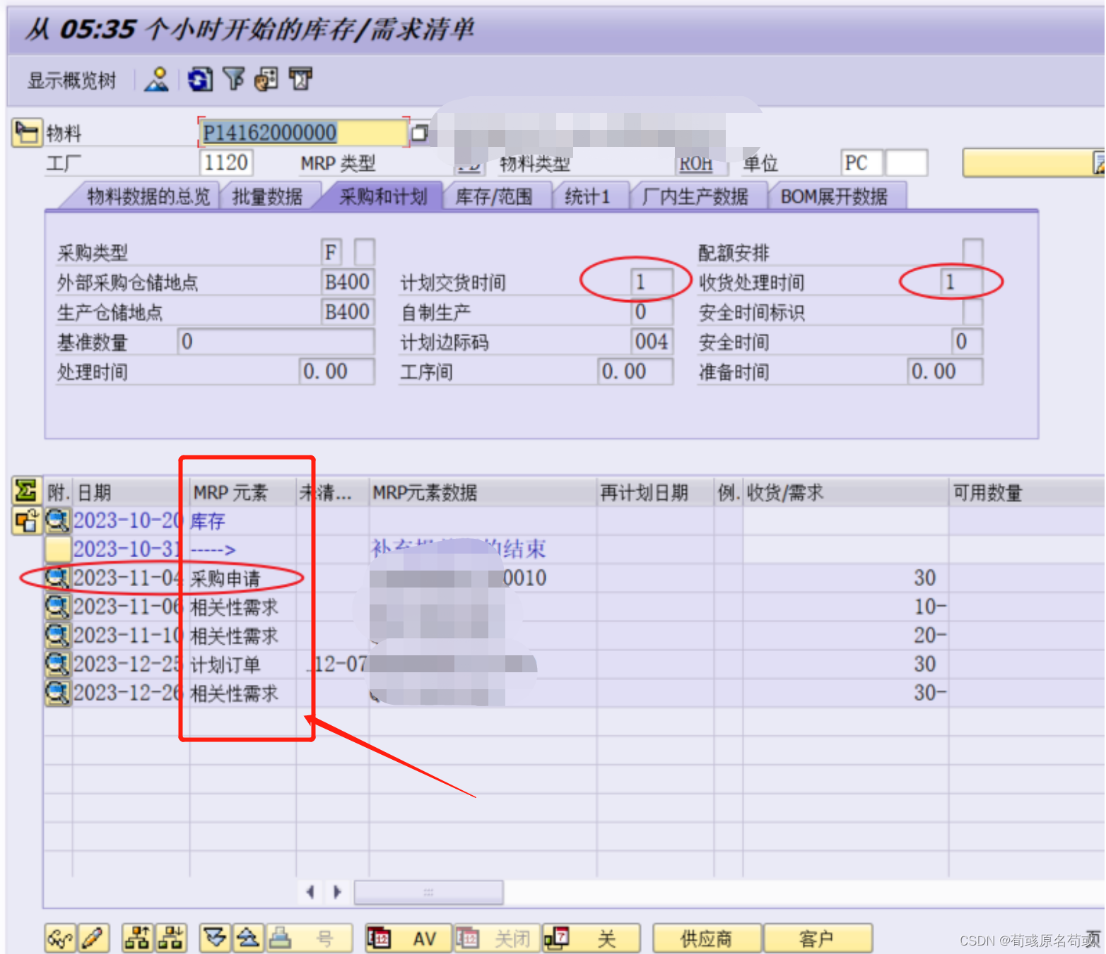 SAP MD04 MRP元素显示中文（TCODE:OMD5）_trnres-CSDN博客
