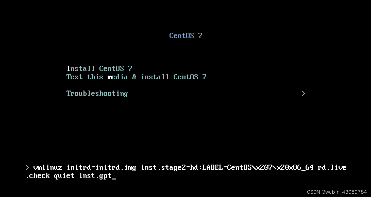 Centos7使用GPT格式分区表安装操作系统_centos7 gpt分区安装-CSDN博客