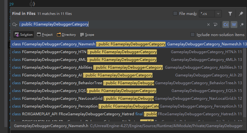 UE4/5 C++ 继承自 FGameplayDebuggerCategory的Debug信息_ue c++ 继承-CSDN博客