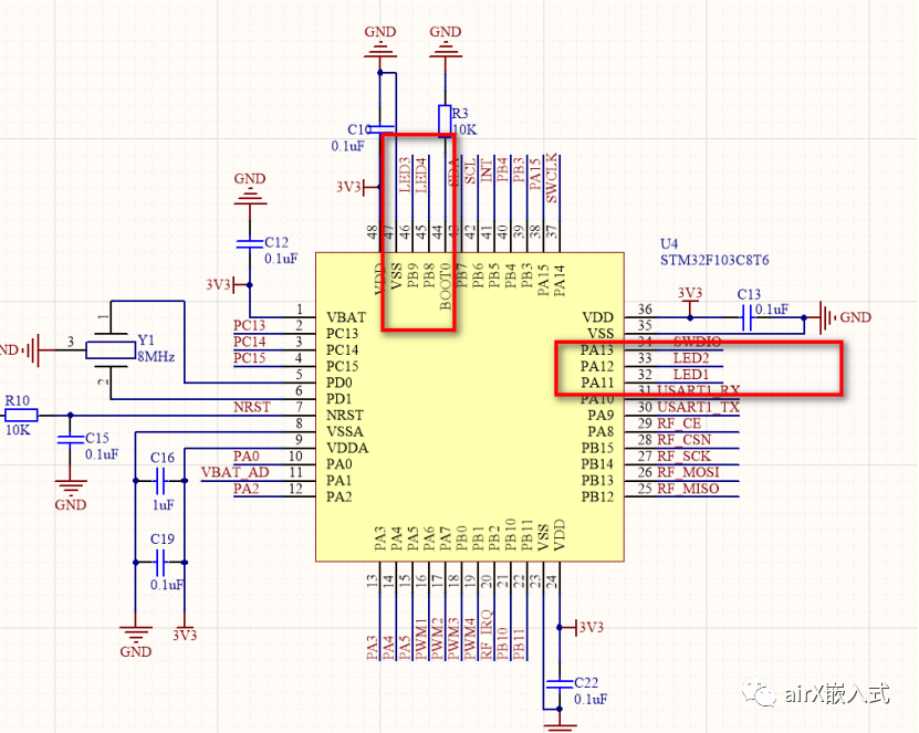 STM32F103之指示灯（LED）模块开发（大结局献上流水灯视频）_指示灯模块设计-CSDN博客