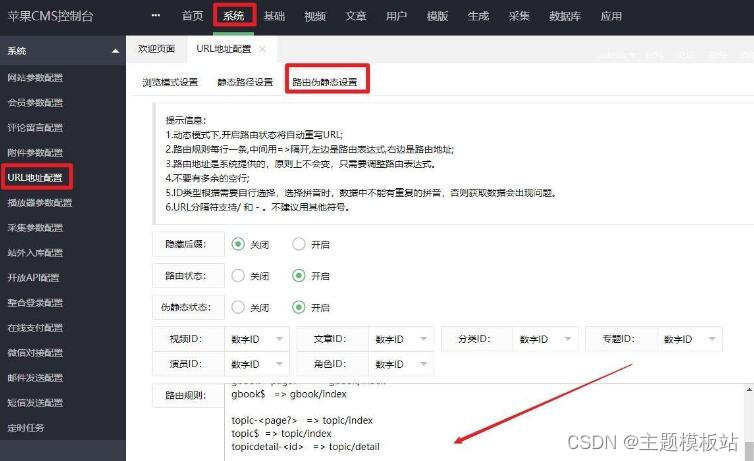 苹果CMSV10伪静态基础讲解和伪静态设置教程_苹果cms10静态路径设置-CSDN博客