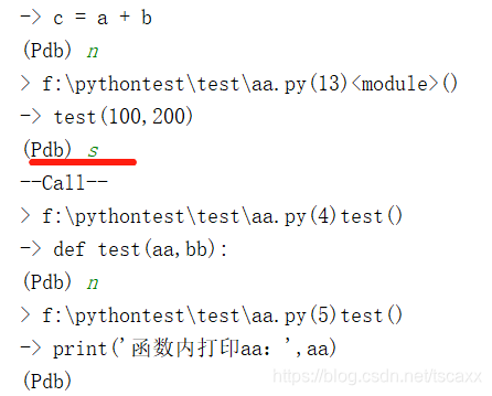 python学习笔记——pdb代码调试库_pdb code 5tsa-CSDN博客