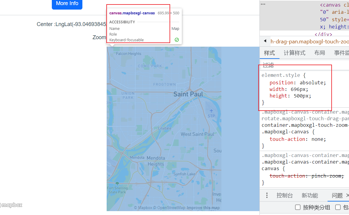 解决vue中mapbox地图显示一半的问题_mapbox在vue里面只加载一般-CSDN博客