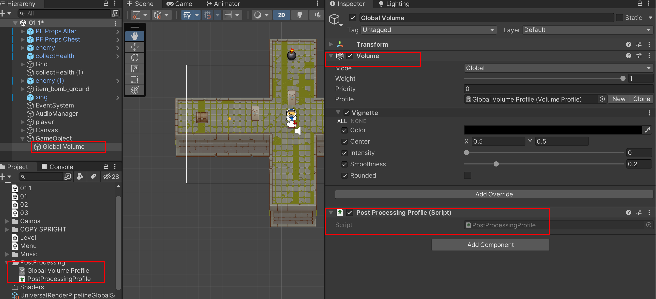 Unity 之 使用后处理的方式实现暗角效果_unity暗角怎么调整-CSDN博客