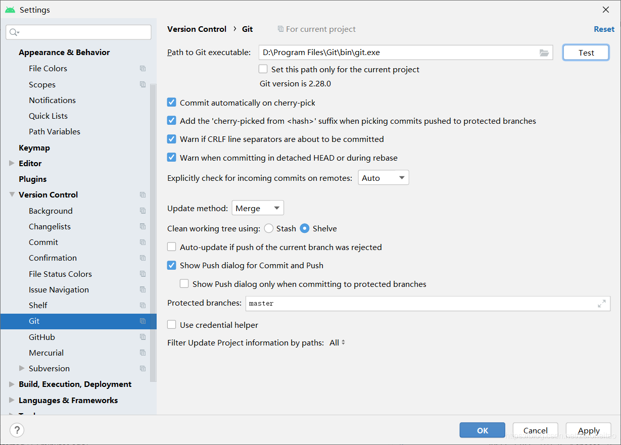 Android Studio 关联并使用 GitHub（感觉把所有的错误都经历了一遍~~ ）_androidstudio在xml文件中使用github-CSDN博客