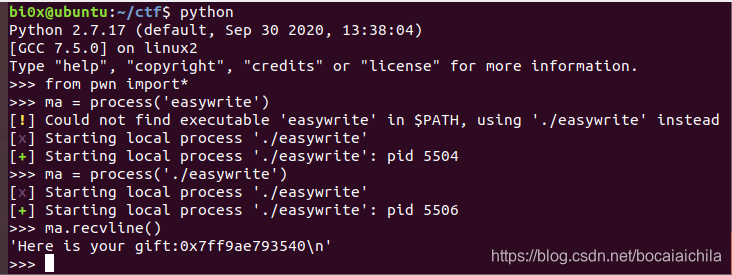 pwntools_pwn recvuntil-CSDN博客