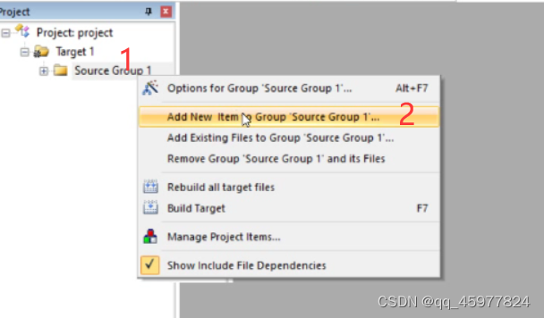 Keil5代码模块化处理以led闪烁为例keil编程实现led灯的闪烁 Csdn博客