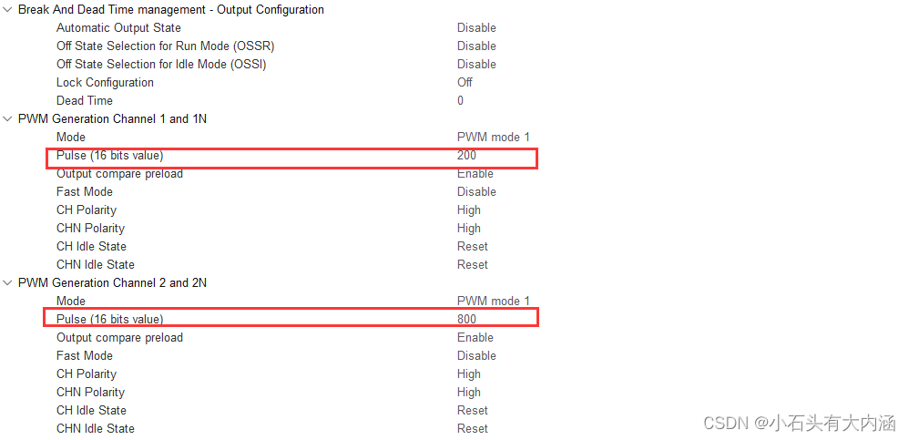 【STM32技巧】STM32 PWM互补输出设置_at32 pwm互补输出-CSDN博客