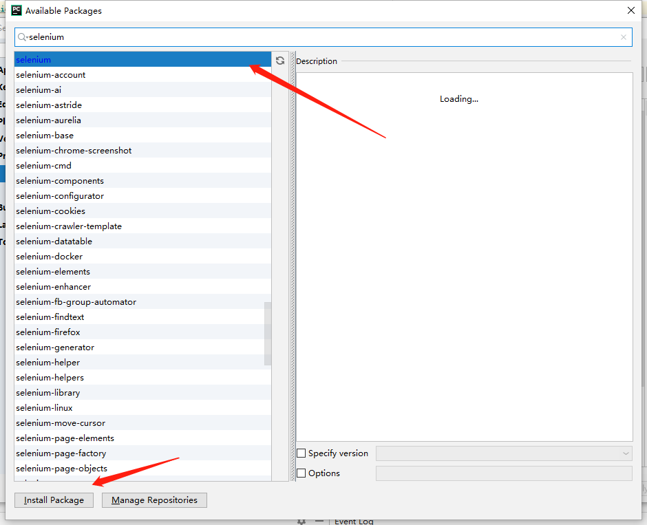 软件测试--selenium安装使用_install package 'selenium-CSDN博客