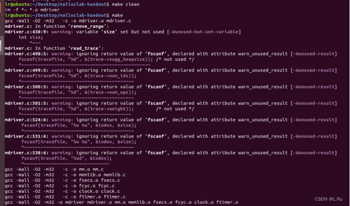 计算机系统基础-MallocLab实验_malloc lab-CSDN博客
