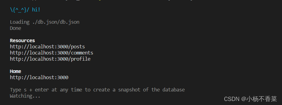 使用json Server 模拟后端数据jsonserver模拟数据 Csdn博客 8948