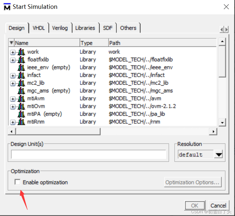 Modelsim10.7仿真报错_# ** error (suppressible): (vsim-12110)-CSDN博客