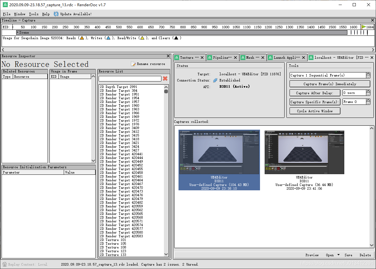 在UE4中使用RenderDoc_ue renderdoc-CSDN博客