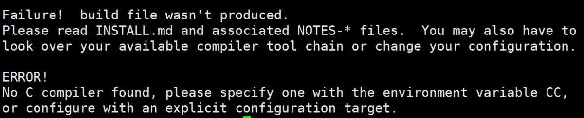 SUSE 安装过程中的一个错误消息和解决方案_failure! build file wasn't produced. please read i-CSDN博客