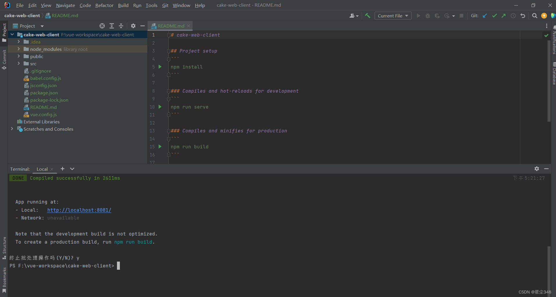 初识VUE Cli -------------安装篇_vue client-CSDN博客